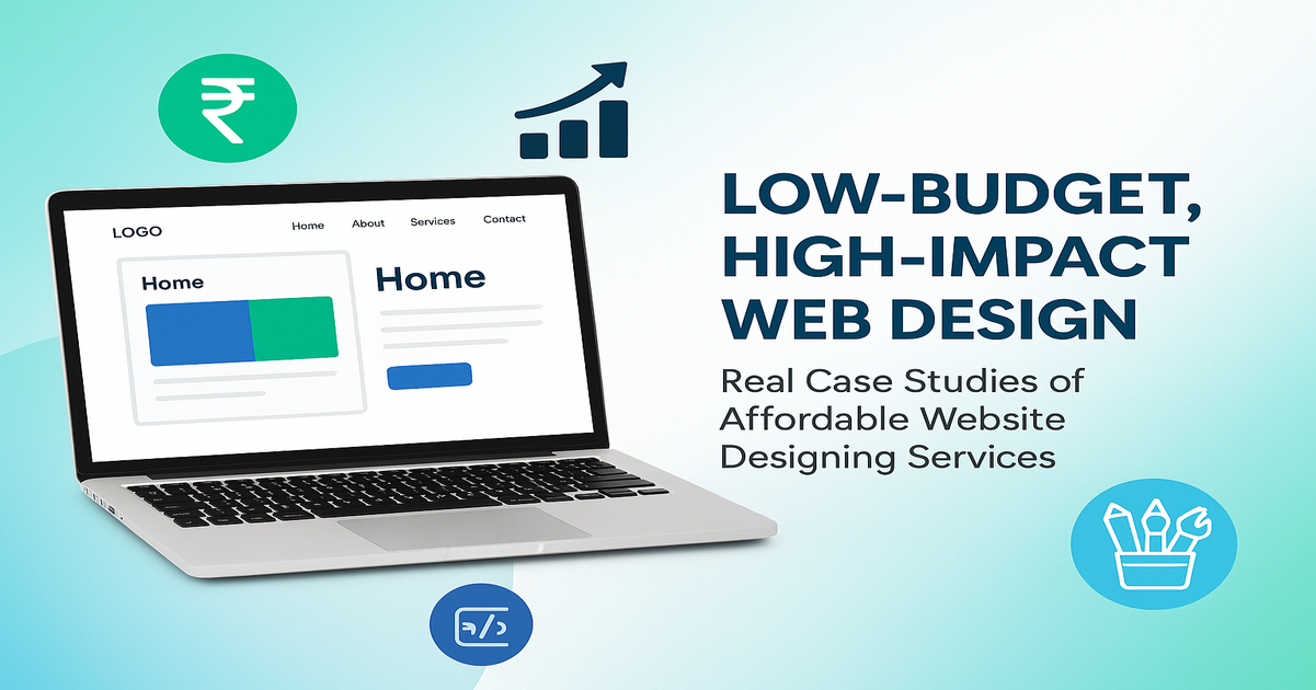 Low-Budget, High-Impact Website Designing in Cheap Price—Real Case Studies