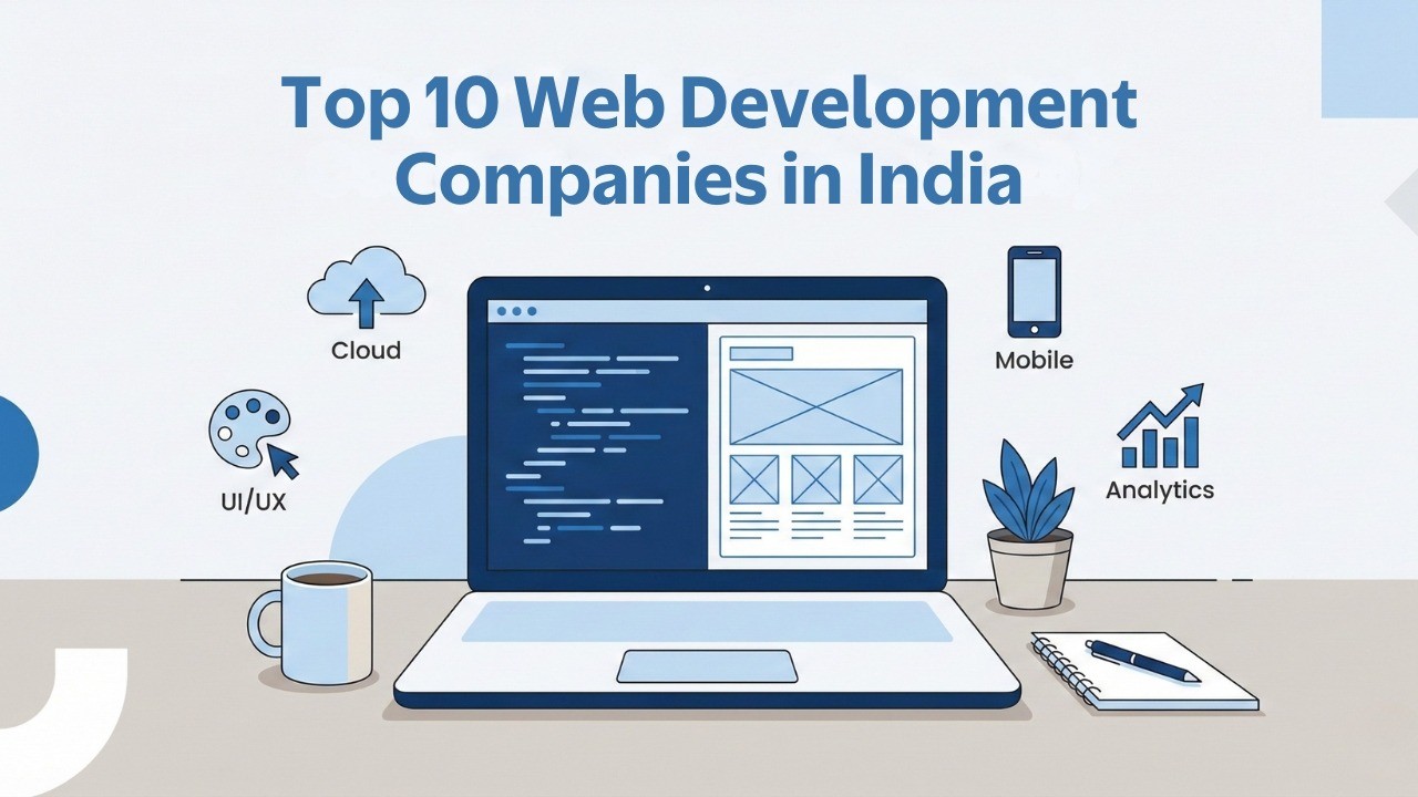Top 10 Web Development Companies in India for 2025